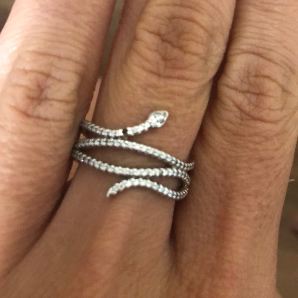 Pandora | Jewelry | Pandora Sterling Silver Serpent Ring | Poshmark